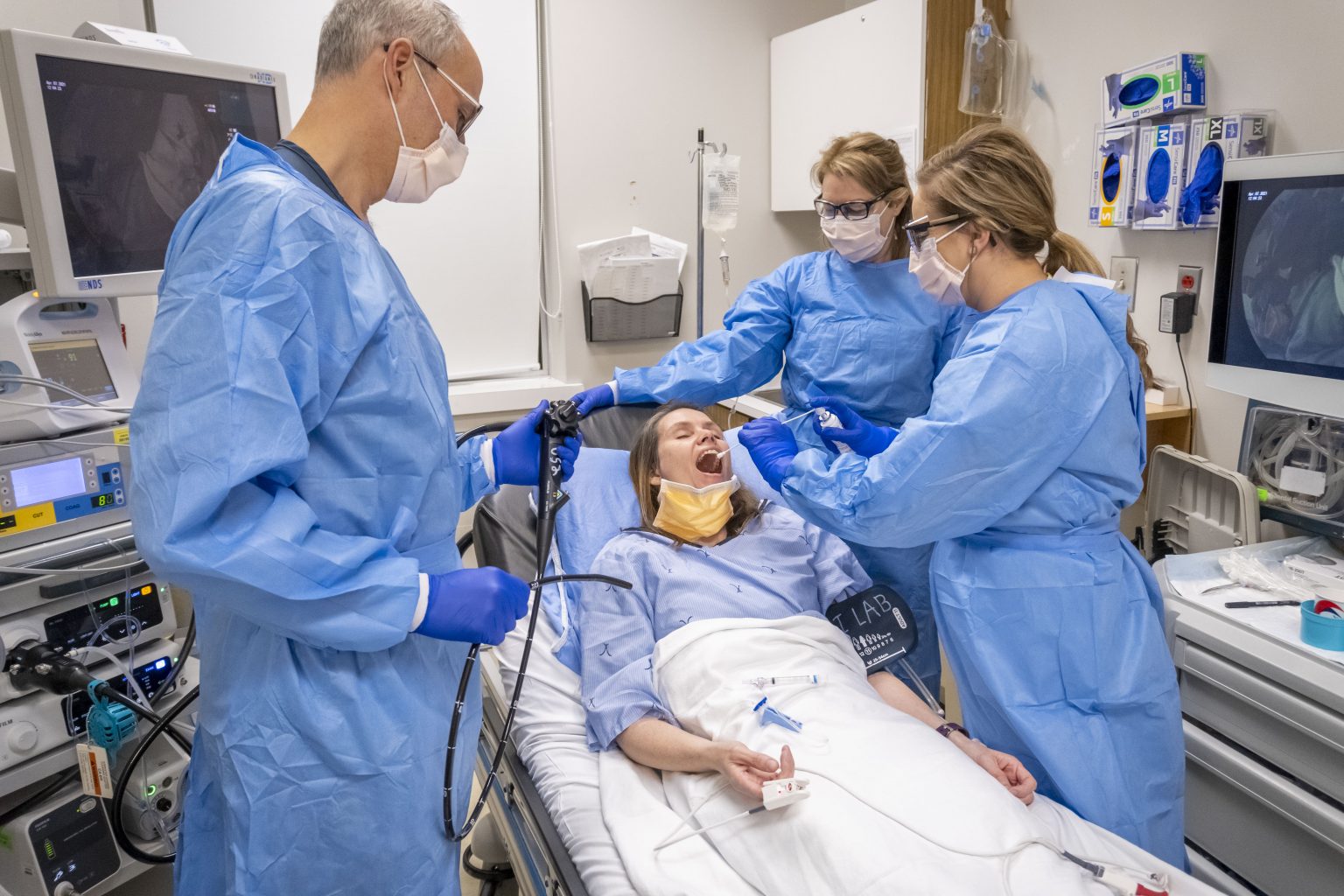 Endoscopy (visual examination of a bodily canal or hollow organ ...