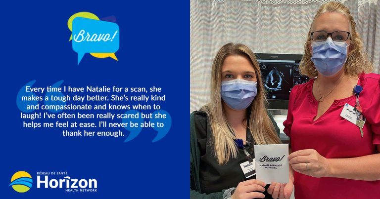 Show your health care workers love by sending a Bravo! - Horizon Health ...