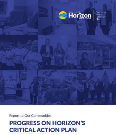 Progress on Horizon's Critical Action Plan - Quarterly Report - June ...